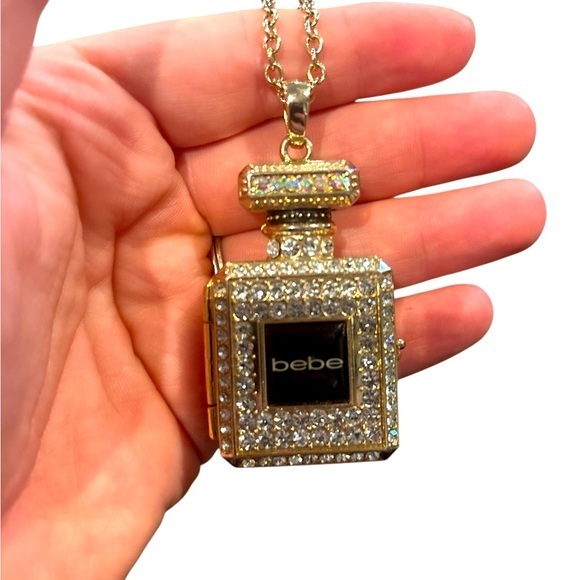 bebe | Jewelry | Authentic Bebe Vintage Crystals Perfume Bottle ...